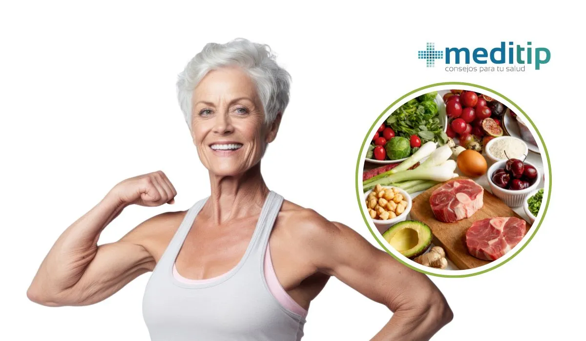 Alimentos para Mantener los Músculos Después de los 50 - Meditip